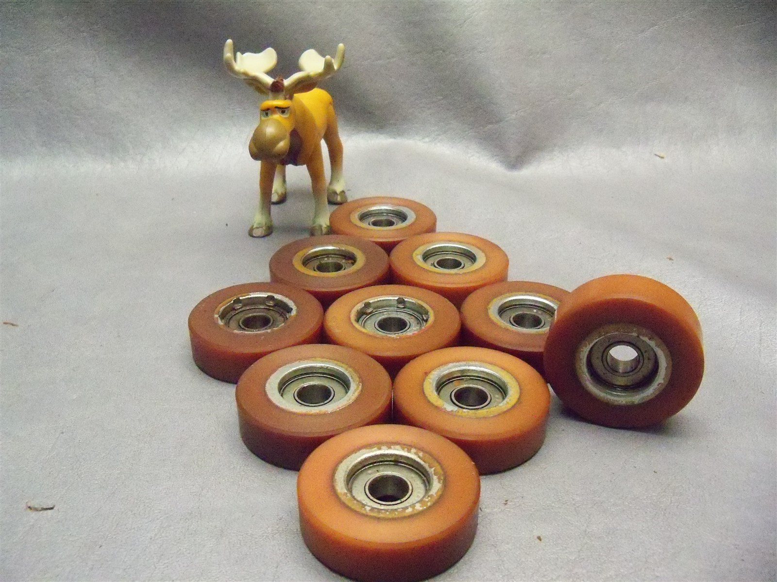 ACLA Poly Load Wheels W/ BM3 Bearing 6000Z 2" Diameter 1/2" Thickness ...