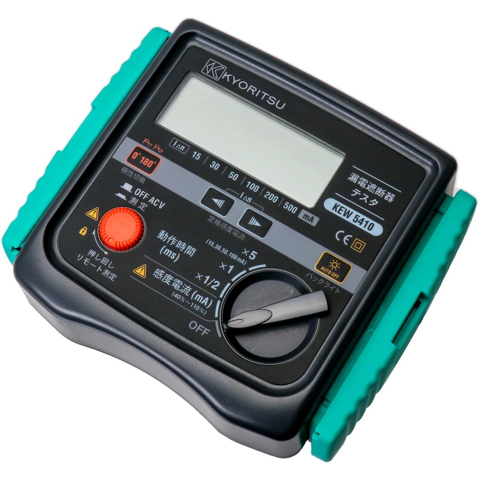 KYORITSU [KEW5410] RCD (ELCB) Tester Trip Time Auto-detection Earth ...