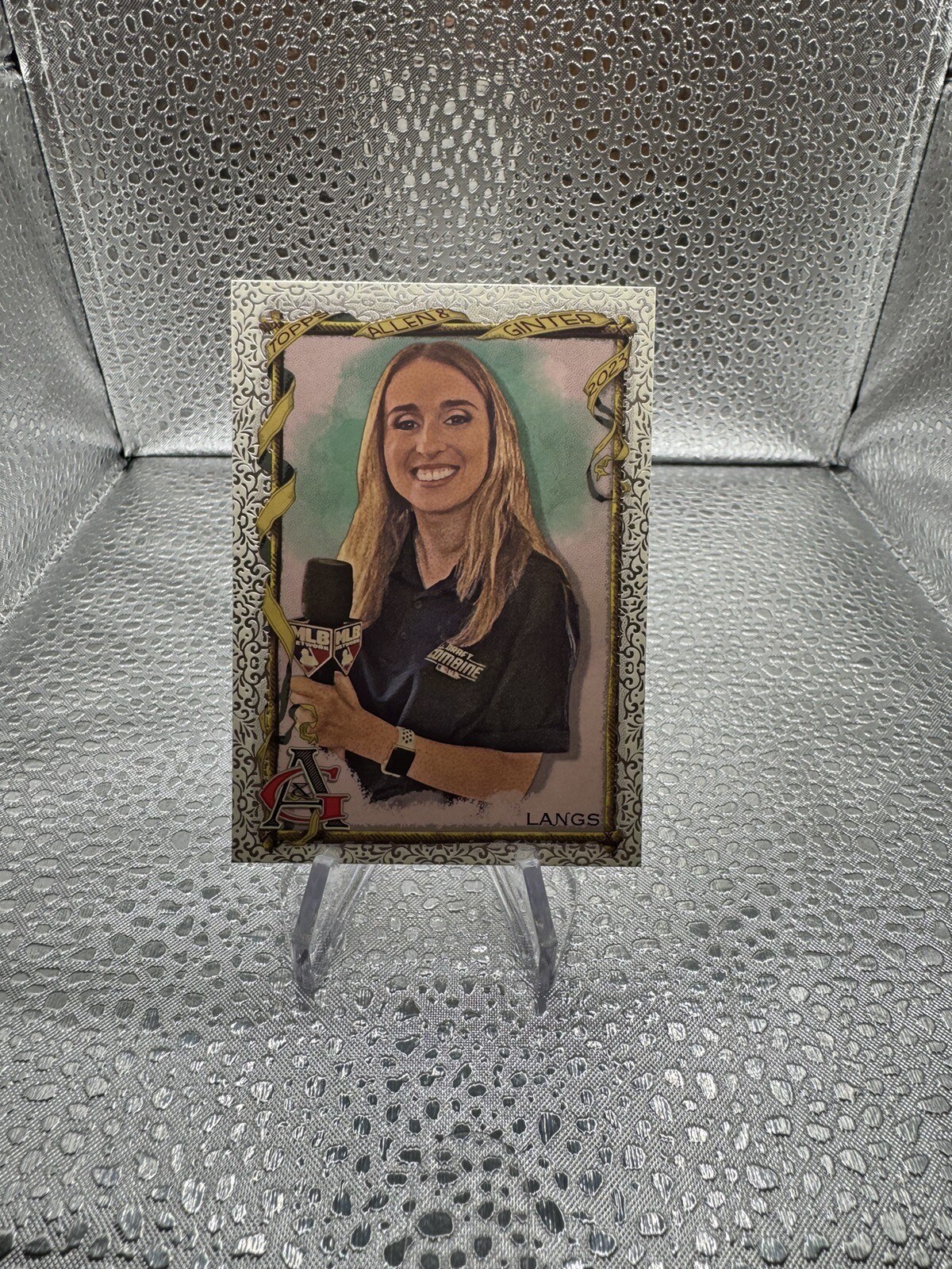 2023 Allen And Ginter FOIL FILIGREE #281 Sarah Langs Reporter | eBay