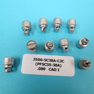 10 Turnlock ¼ Turn Studs 3506-SC38A-C3C Aircraft Avionics Southco Dzus ...