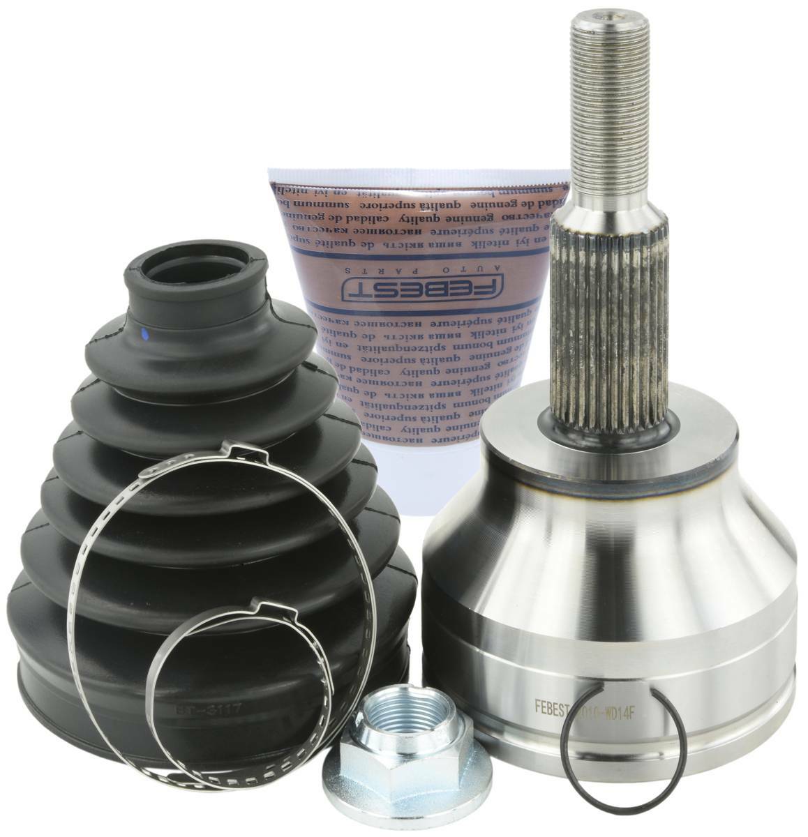 Outer Cv Joint 29X72X32 Febest 2010-WD14F OEM 52124713AC | eBay