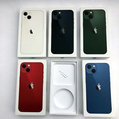 Original Apple iPhone 13 empty box only plus FREE sim key | eBay UK
