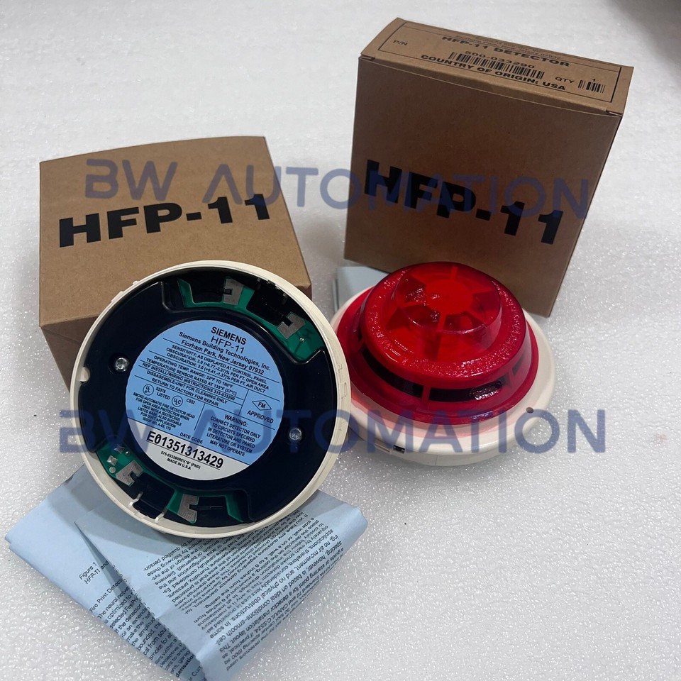 HFP-11 SIEMENS FIRE ALARM SMOKE HEAT DETECTOR HFP11 - New | eBay