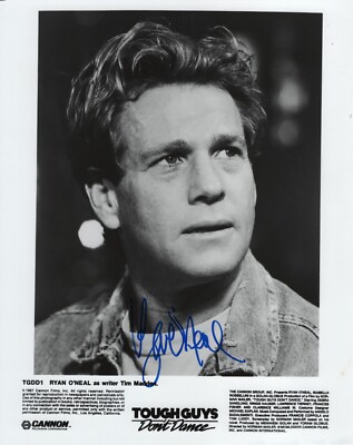 RYAN O'NEAL Signed 8x10 PHOTO ACTOR "TOUGH GUYS DON'T DANCE" | eBay