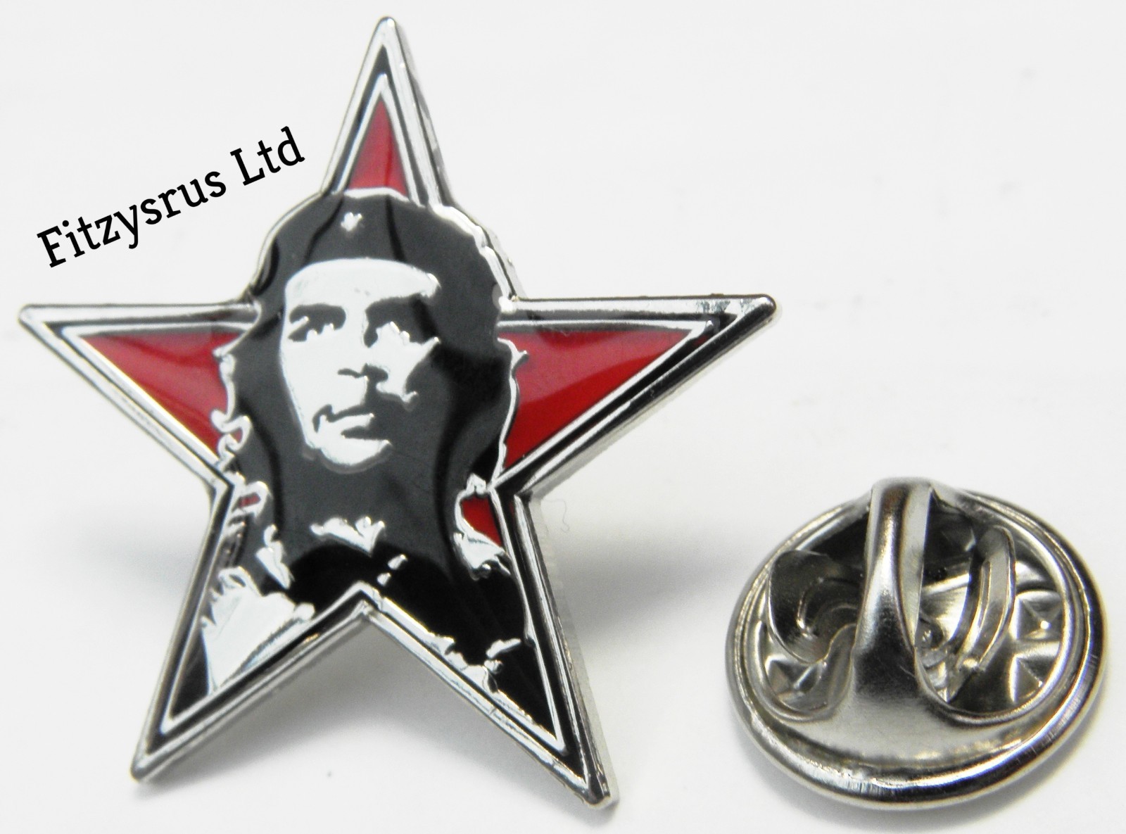 Star Che Guevara Pin Badge El Che Marxist Cuban Revolution Socialist | eBay