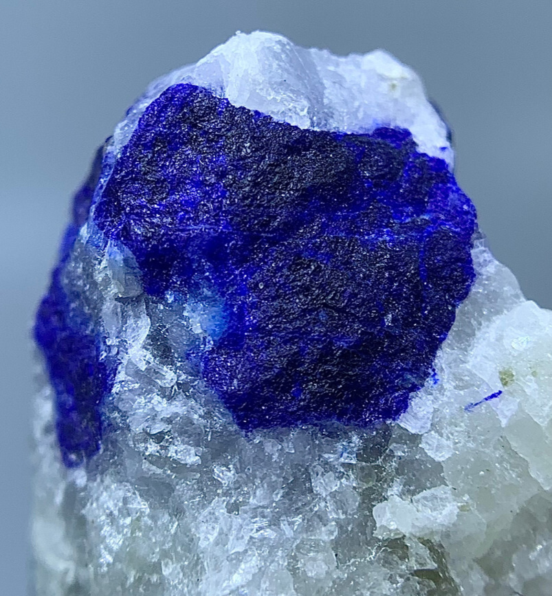 Natural Blue Lazurite Crystal On Matrix From Afghanistan Minerals ...