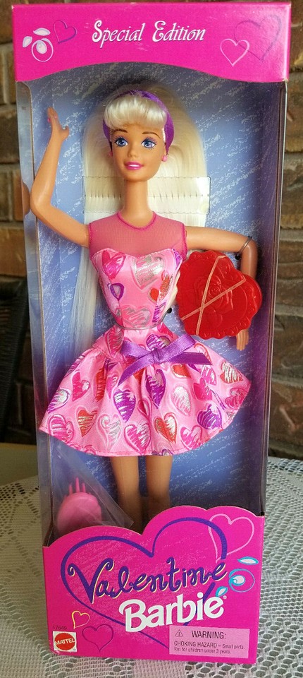 * Special Edition VALENTINE Barbie and MAKE A VALENTINE Barbie | eBay
