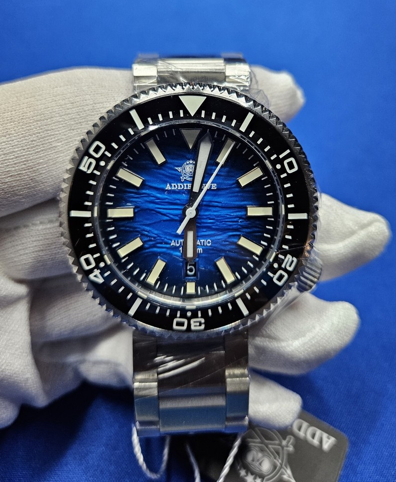 New ADDIESDIVE 1000M Tuna Diver Sapphire Watch NH35 Seiko Automatic ...
