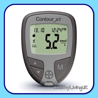 Contour XT Blood Glucose Meter - Bayer -For Diabetics - Single Unit ...