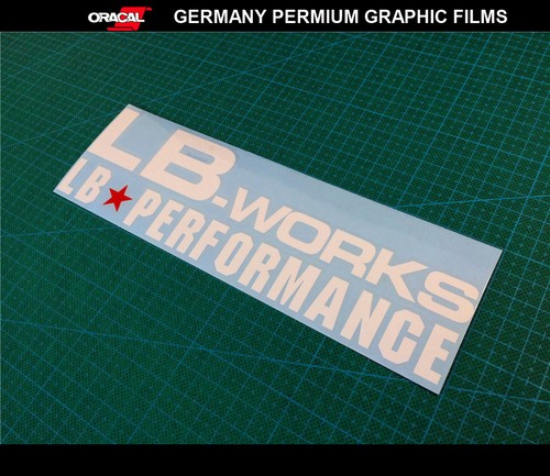 LB - WORKS PERFORMANCE DRIFT JDM Car vinyl decal Sticker #001 | eBay ...