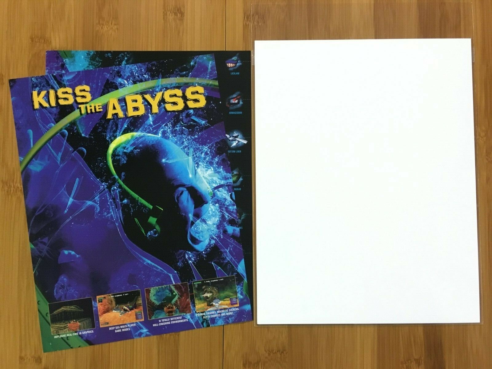 Critical Depth PS1 1997 Vintage Game Print Ad/Poster Official Authentic ...