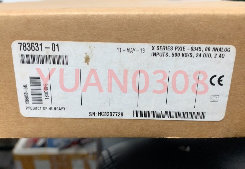 NATIONAL INSTRUMENTS NI PXIE-6345 MULTIFUNCTION DAQ TESTED for sale ...