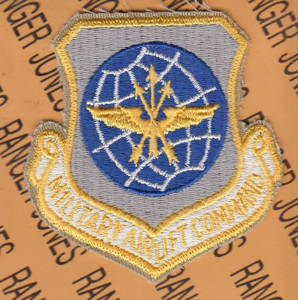 USAF Air Force Military Airlift Command MAC 3.25" patch c/e | eBay