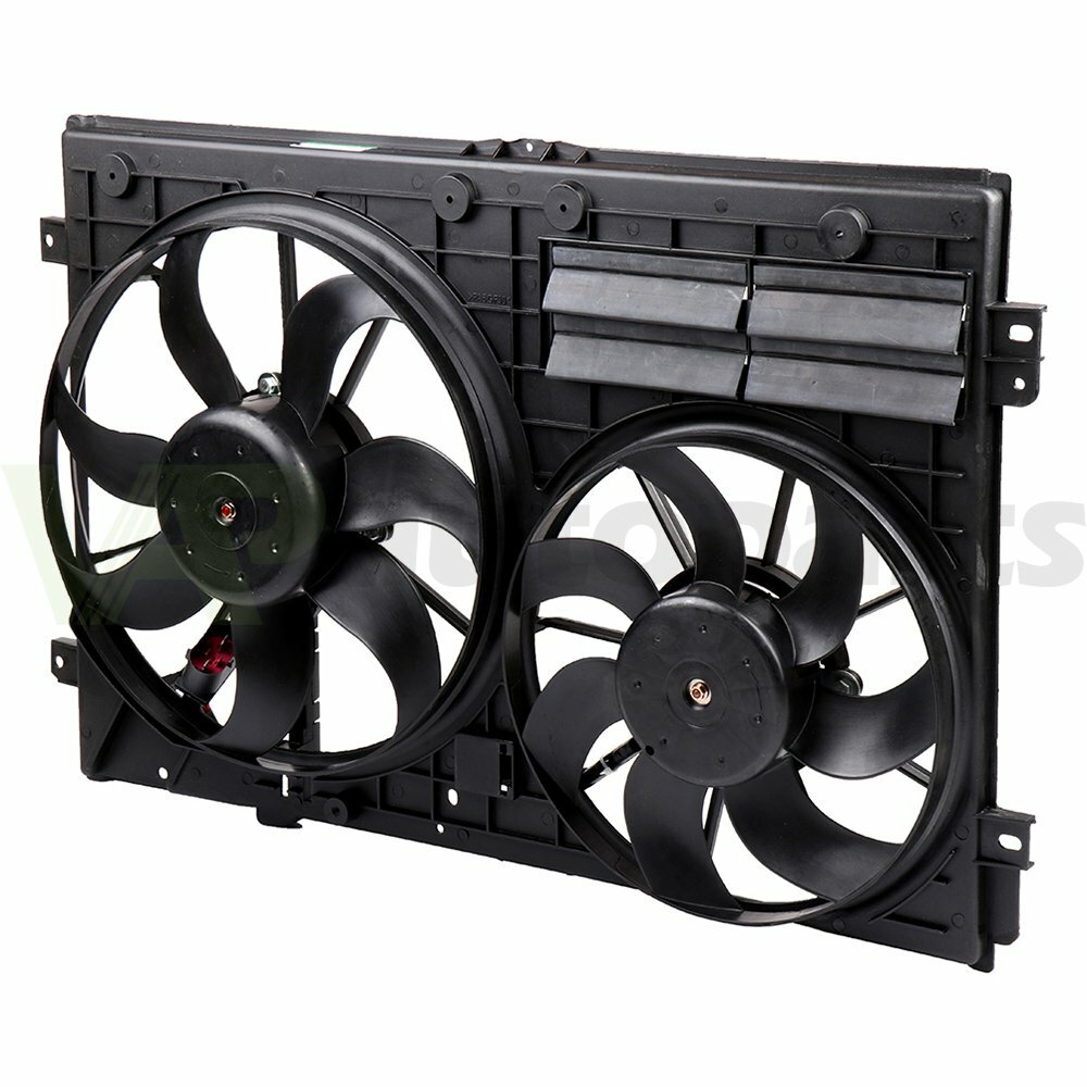 Radiator Condenser Cooling Fan Assembly For 05-13 Volkswagen Jetta 05 ...