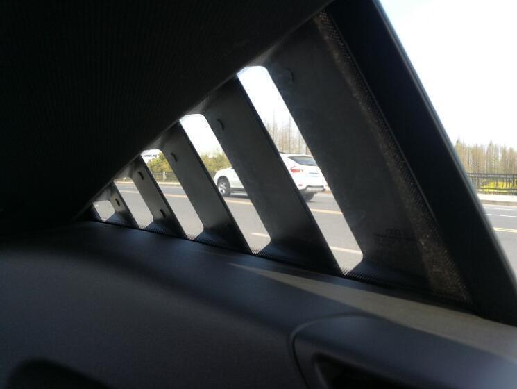 Glossy Black Quarter Window Louver Shutter Cover Trim 2pcs For Audi TT ...