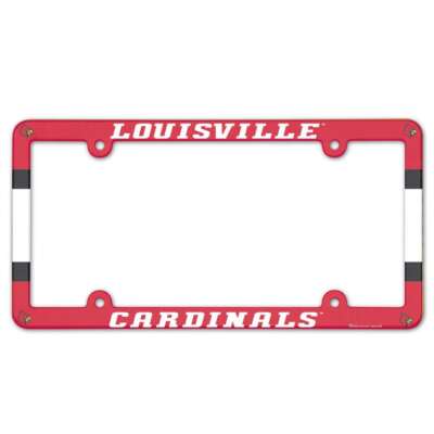Louisville Cardinals Plastic License Plate Frame | eBay