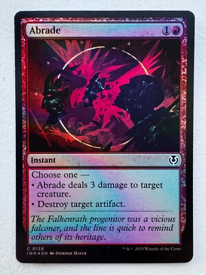 MTG Abrade (Regular FOIL) Near Mint - Innistrad Remastered | eBay