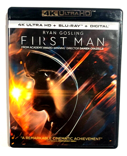 First Man - 4K Ultra HD - Case Only/No Disc | eBay