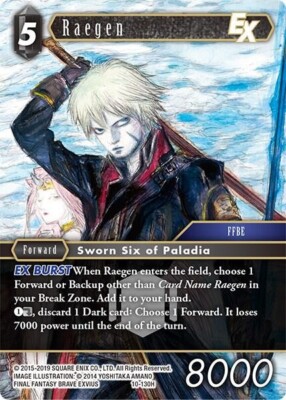 Raegen Foil - 10-130H - NM - Final Fantasy | eBay