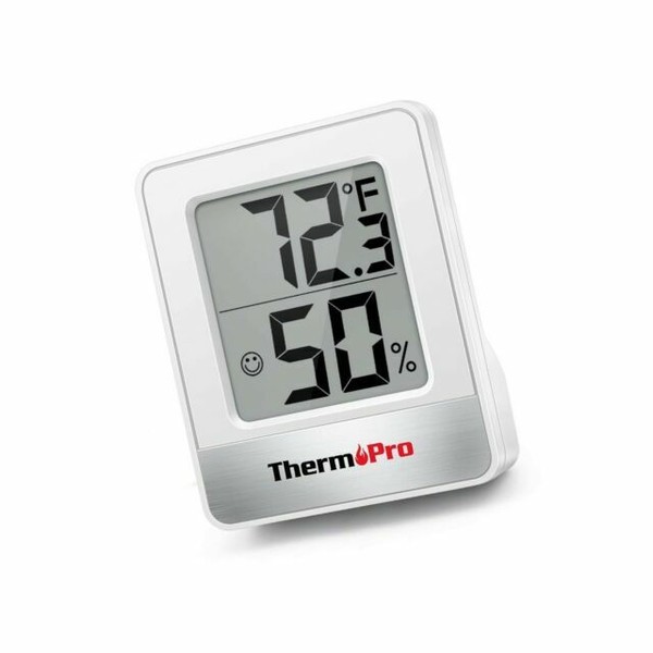 ThermoPro TP49 Digital Hygrometer Indoor Thermometer - White for sale ...