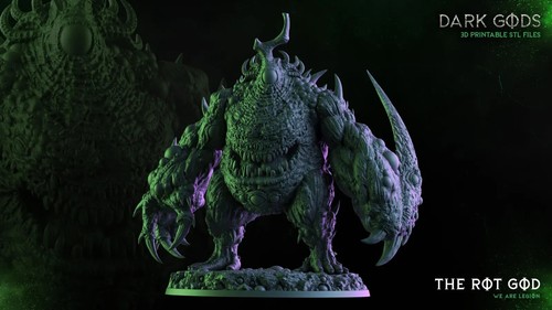 Rot God, Prince of Plagues x1 - Demon Lord of Pestilence - 60mm or ...