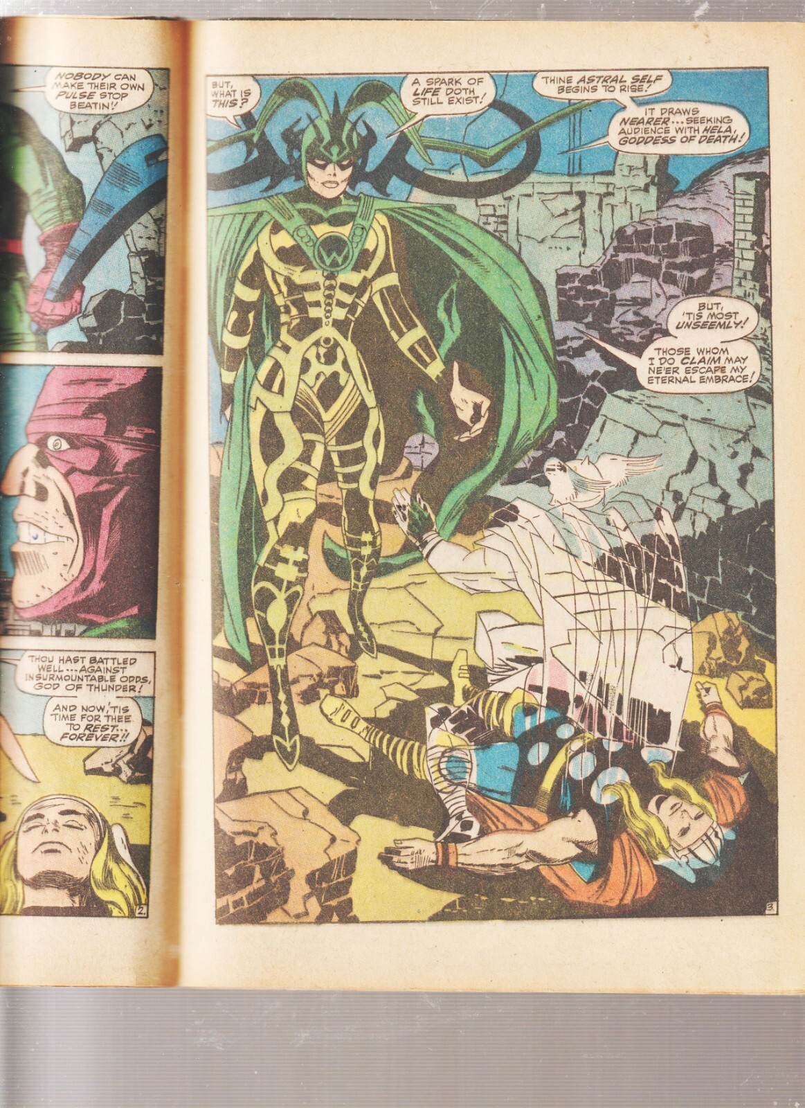 Thor #150 Marvel Comic KEY Hela, Wrecker & Destroyer App TRITON ORIGIN ...