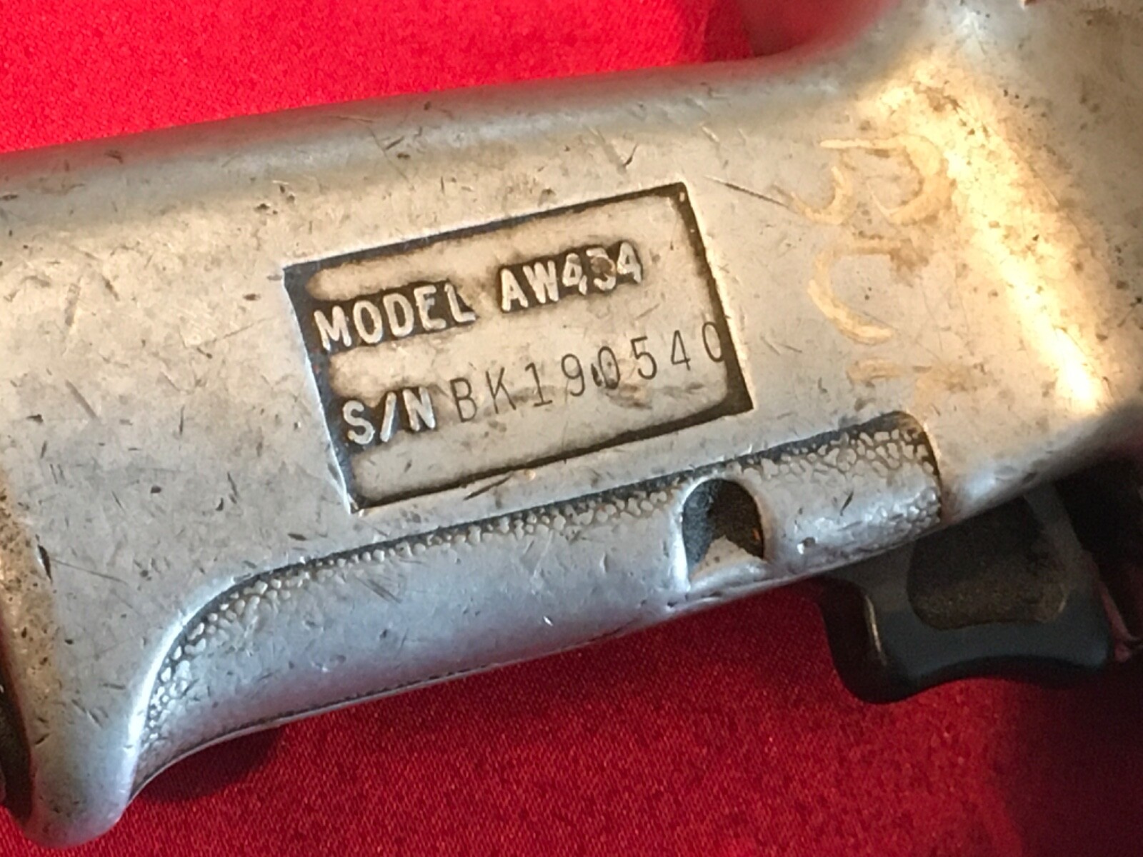 MAC TOOLS AW434 PNEUMATIC IMPACT WRENCH - 1/2" DRIVE | eBay UK