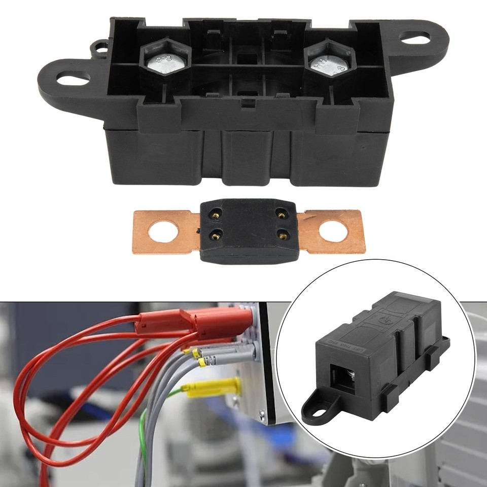Super Fuse Holder Audio Power Cable Studs 500A 80 ℃ Box Car Protect ...