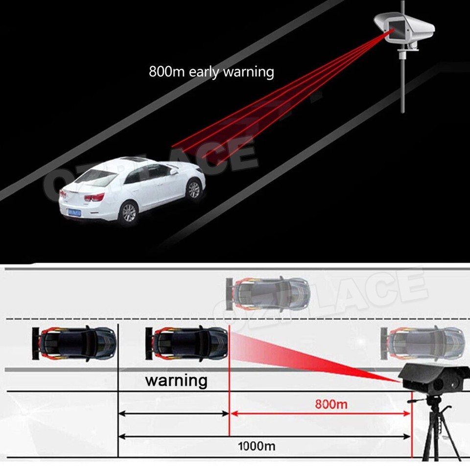 Radar Detectors V7 GPS Speed Voice Alert Laser Car Speedometer 360 ...