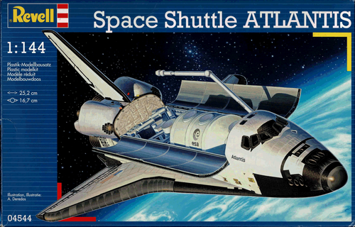 1/144 REVELL 04544; Space Shuttle ATLANTIS, DISCOVERY, ENTERPRISE ...