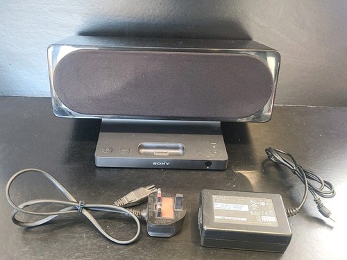 Sony SRS-GU10IP 30-Pin iPod iPhone Audio Speaker System Docking Station ...