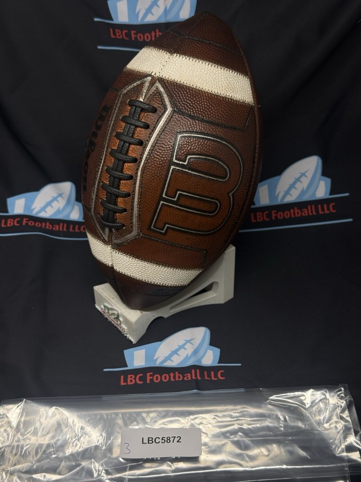 Wilson GST Prime Leather Football New and Fully Game Prepped | eBay