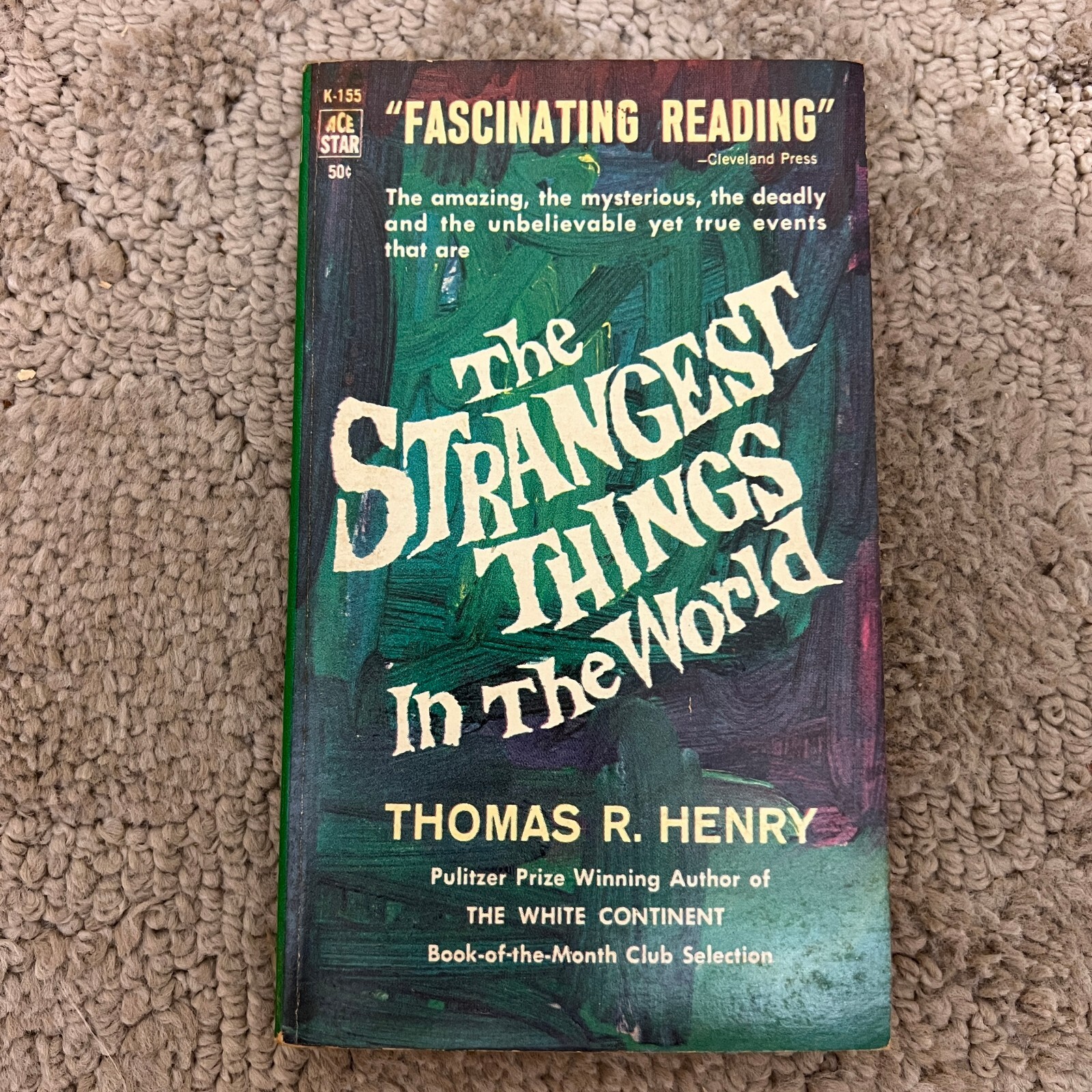 The Strangest Thing In The World Biography Paperback Book Thomas R ...