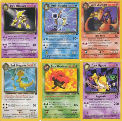 Rare Non Holo Team Rocket Pokemon Cards (Dark) choose card! - Charizard ...