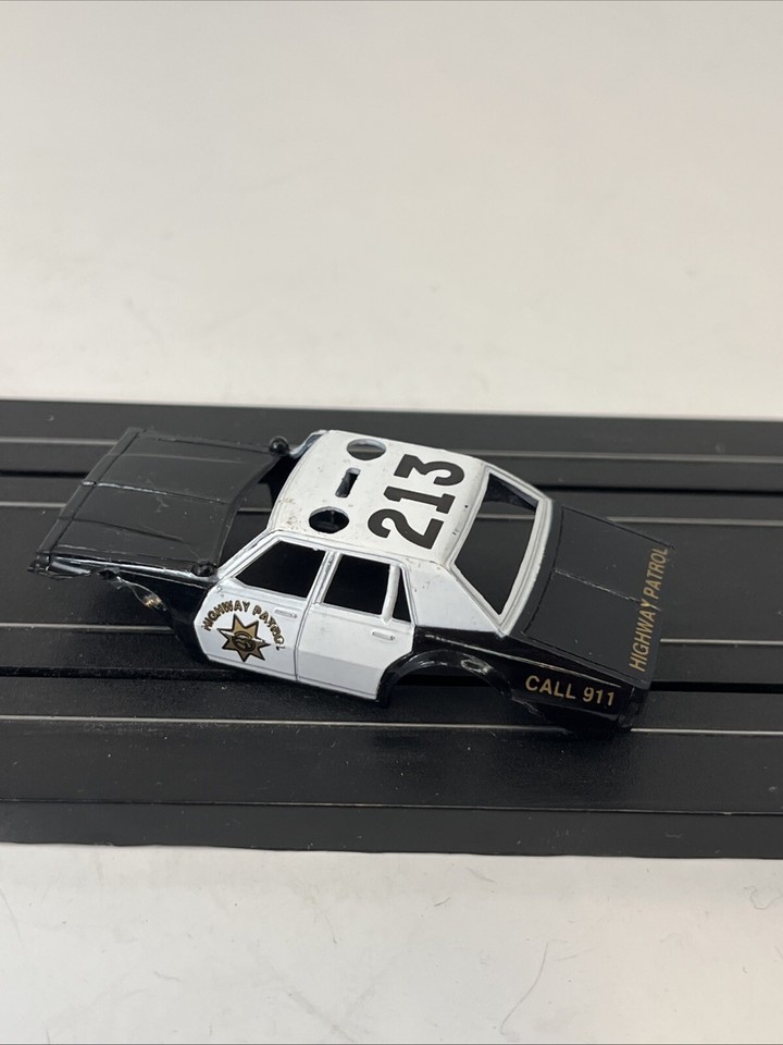 AFX Highway Patrol Police RUNNER Slot Car Body 1/64 | eBay