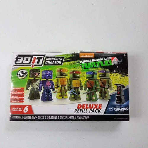 3D IT Teenage Mutant Ninja Turtles Character Creator Deluxe Refill Pack ...
