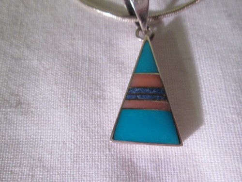 Ray Tracey / Knifewing Native American Navajo Inlaid Multi Stone ...