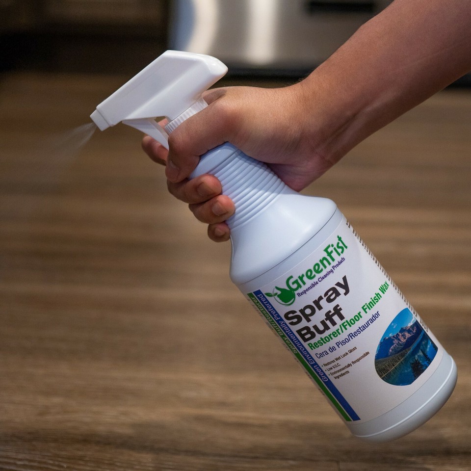 Spray Buff Restorer Renewing Floor Finish Wax Polisher Buffer Spotless ...