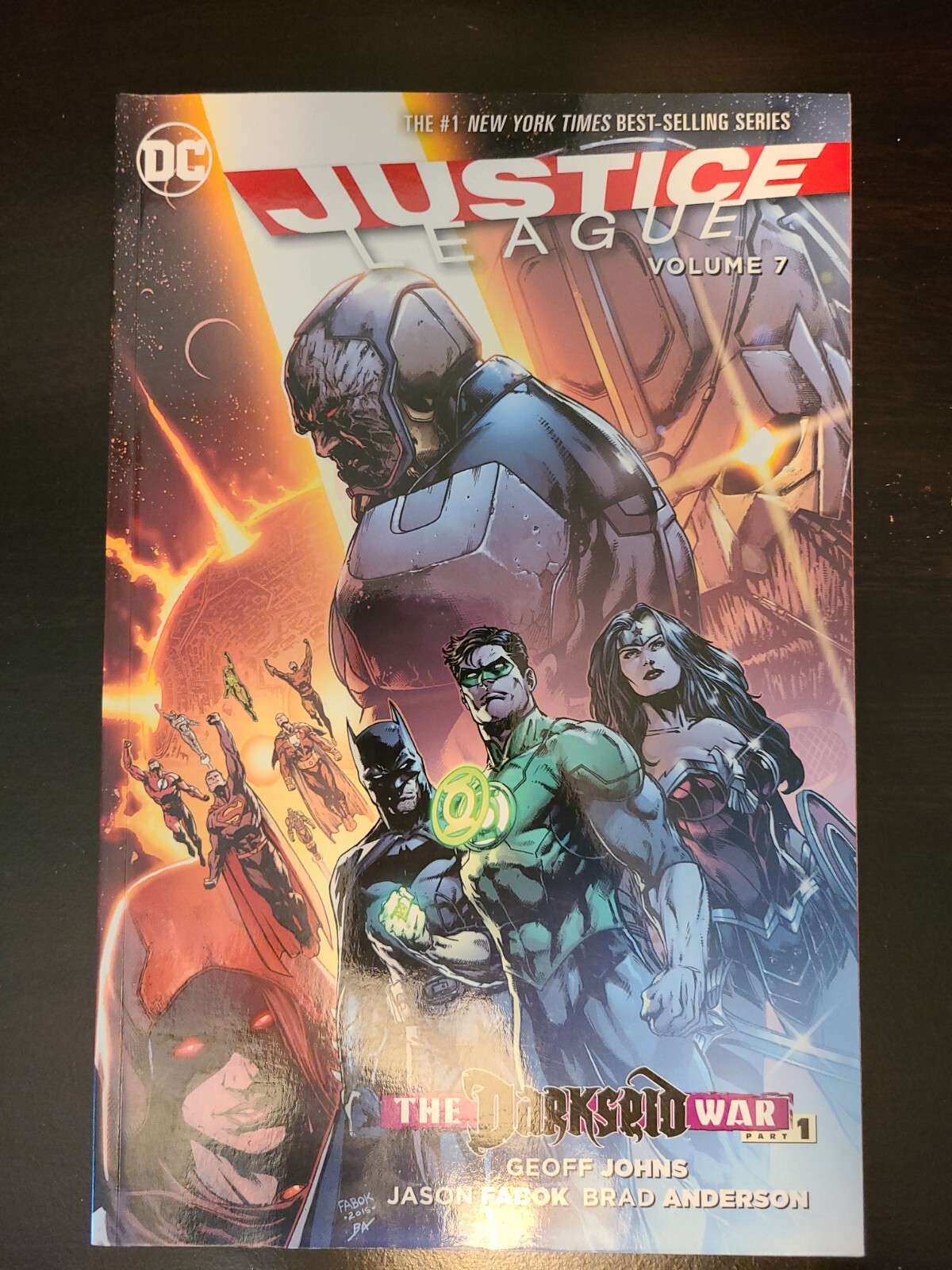 Justice League Vol 7 Darkseid War Part 1 by Johns/Fabok (2016, Trade ...
