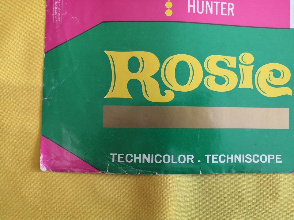 1967 ROSIE Rosalind Russel Sandra Dee Italian Fotobusta Movie Poster ...