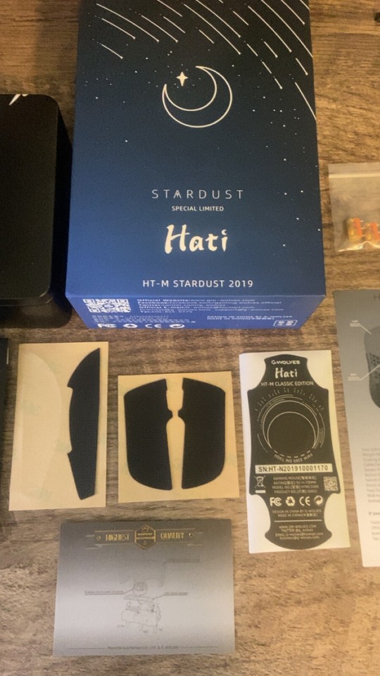 G-Wolves Hati HT-M Blue Stardust 19’ (Special Edition) FPS Gaming Mouse ...