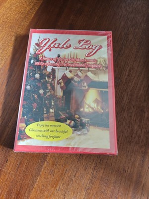 Yule Log Dvd 2 Hours of festive Christmas Music & traditional fireplace ...