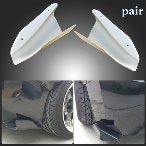 Rear Bumper FRP Splitter Fins Body Canards For 2013-2021 Scion FRS BRZ ...