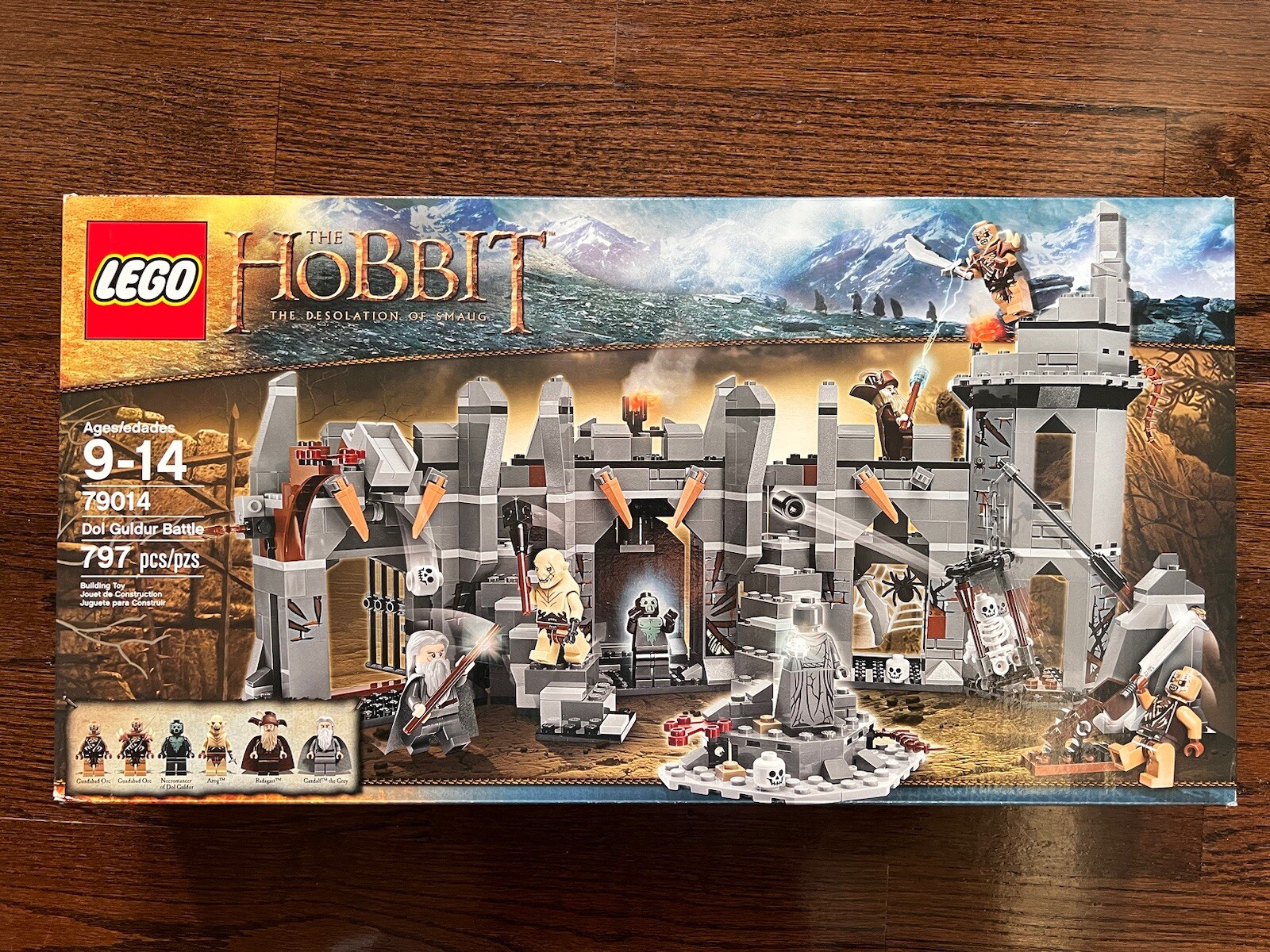 LEGO Hobbit Dol Guldur Battle 79014 Lord of the Rings Radagast Azog New ...