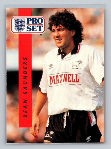 1990-91 Pro Set English League Dean Saunders #71 Derby County | eBay