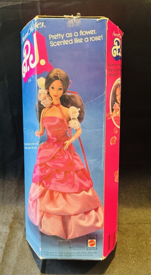 Vintage 1983 Barbie Sweet Roses PJ Steffi face doll 7455 NRFB Superstar ...