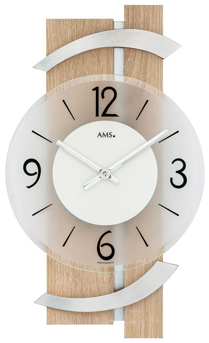 AMS 9546 wall clock - Modern Wall Clocks - Holzuhren Modern wall clocks ...