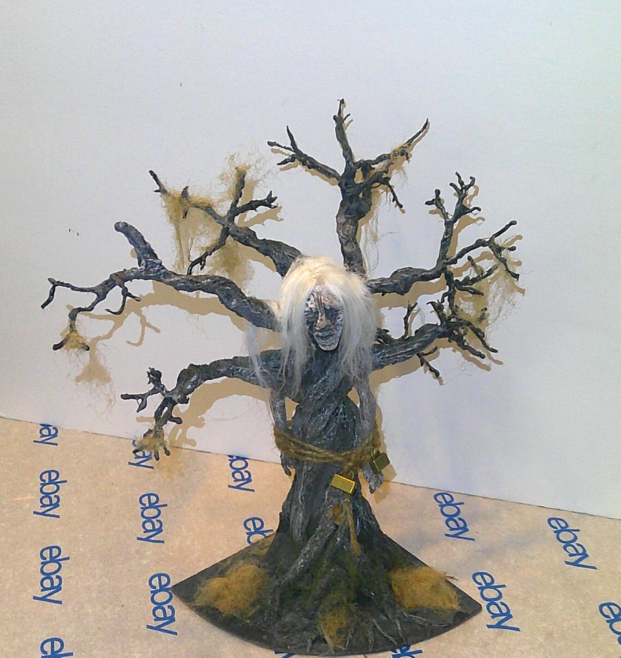 Dollhouse Miniatures OOAK HAUNTING TREE-NEVER ENTER A WITCH PROPERTY | eBay