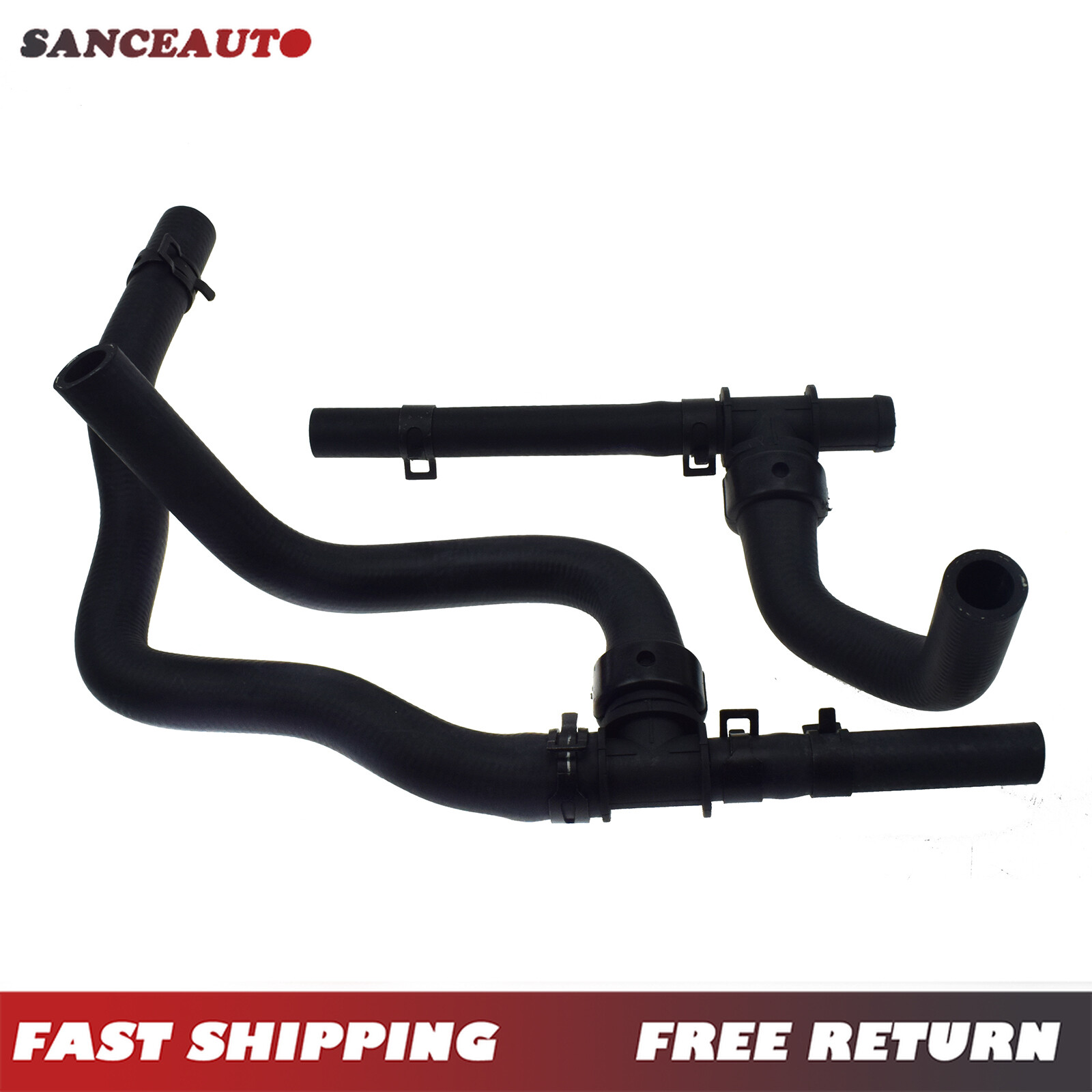5058437AK Heater Hose Set & TEE Supply-Return for VVT Dodge Journey 2.4 ...