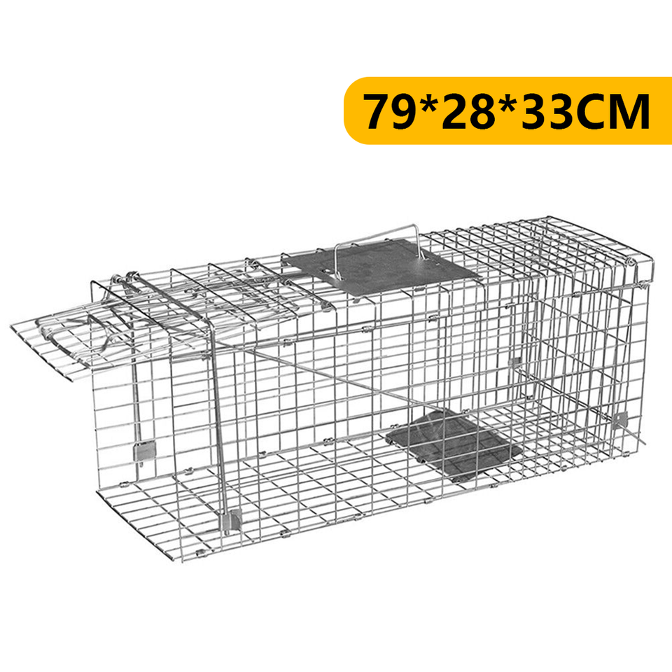 PORIYA Animal Trap Humane Cage Possum Fox Koala Rabbit Bird Cat Live ...